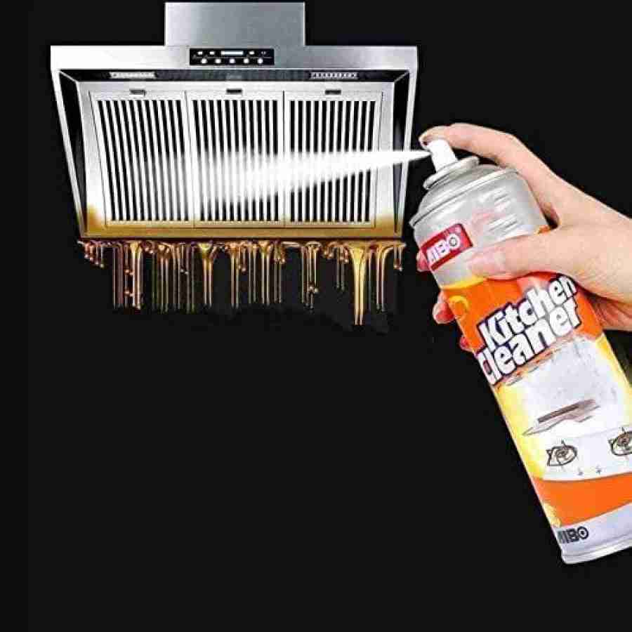 Kitchen cleaning Foam Spray, Effectively remove Oil & Stain Grill ...
