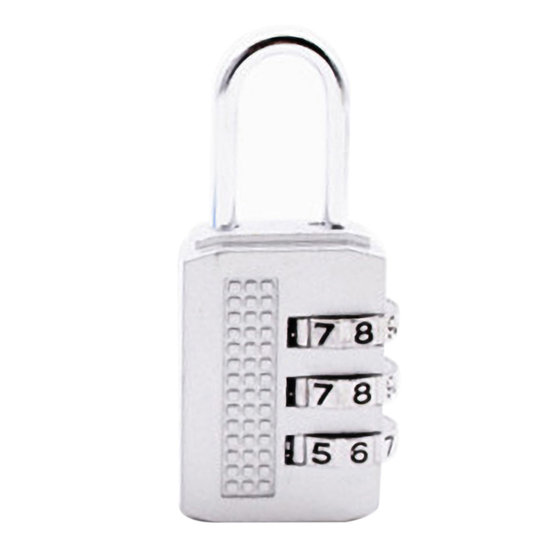 3 Digit Dial Combination Code Number Lock Padlock Suitcase Drawer ...