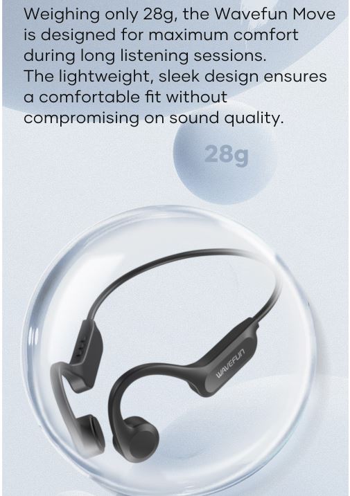 Wavefun Move Wireless Bone Conduction - Gadgetoo.Com.bd