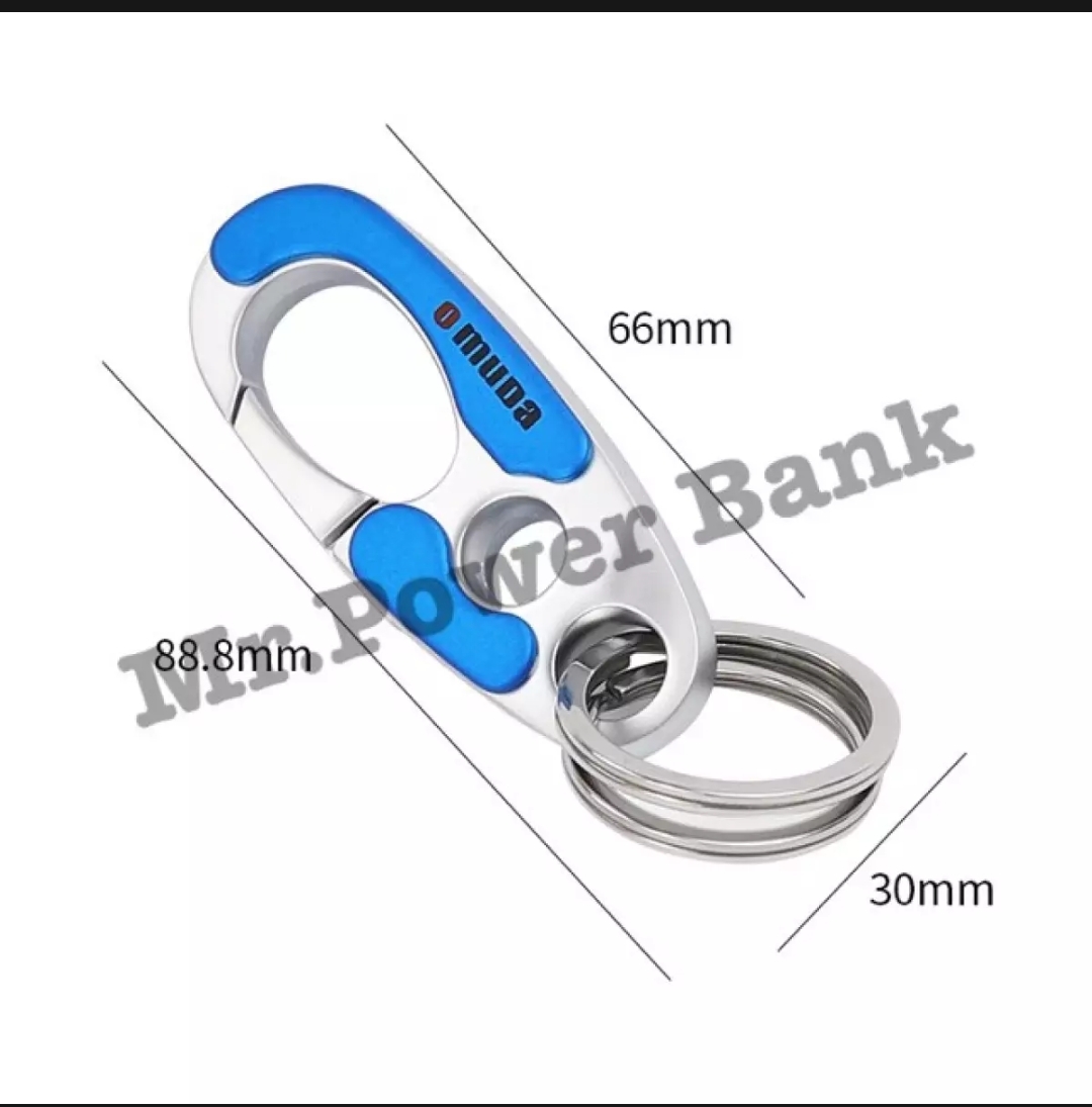 Key Ring Omuda 3752 Blue