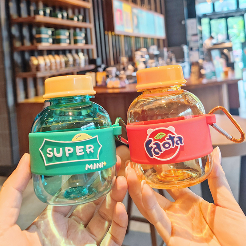 Mini Plastic Water Bottles Cute Kid Soda Water Bottle With Portable ...