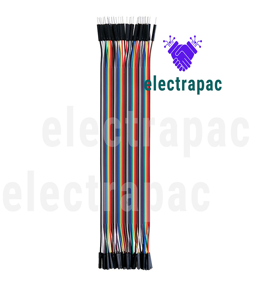 20Pcs Set Jumper Wires Male to Female for Arduino student Project Board ...