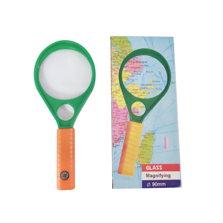 Colorful Magnifying Glass With 4X Zoom | Daraz.com.bd