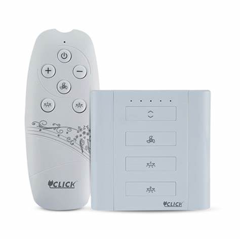 Click Wireless Remote control switch 2 Light 1 Fan With Speed ...