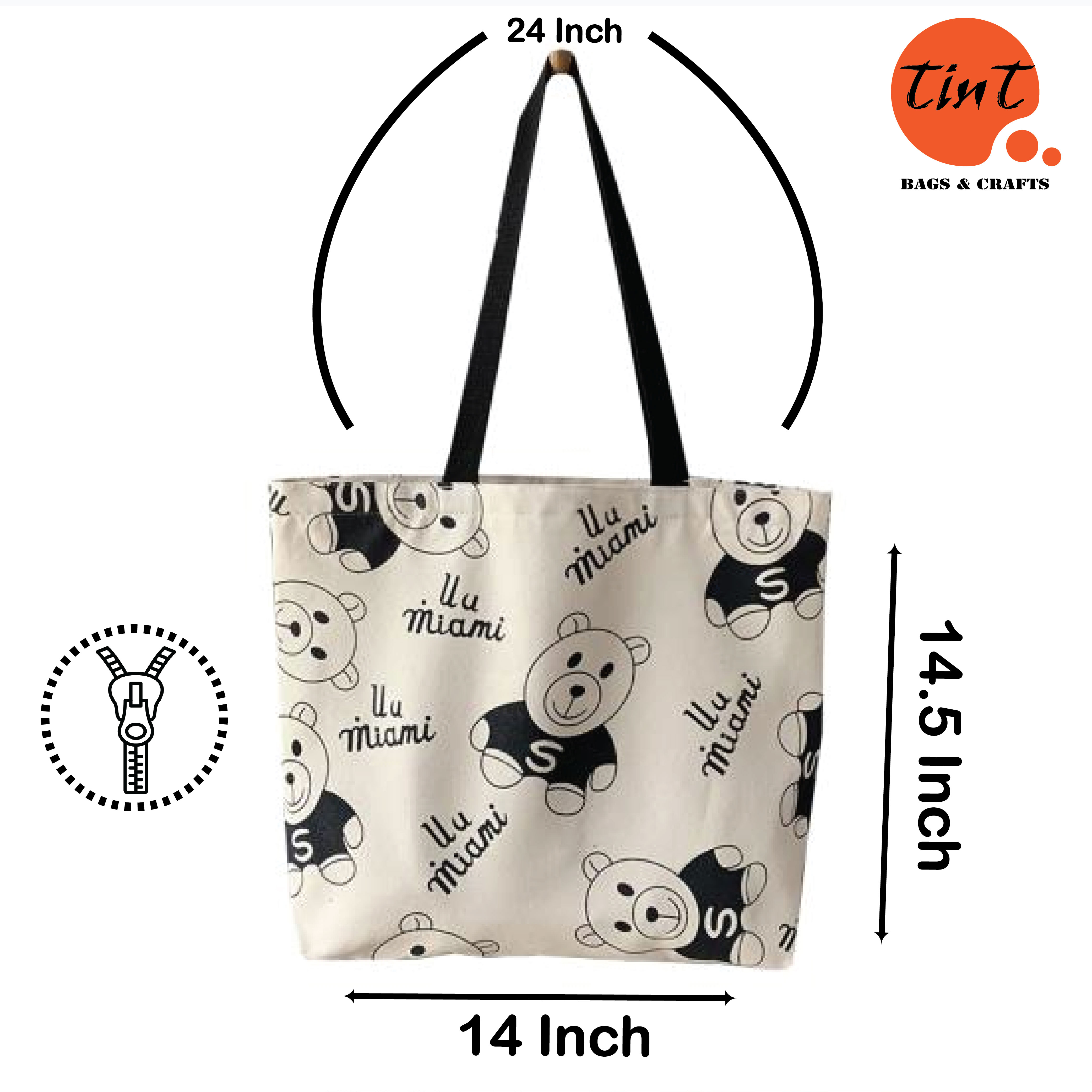 Canvas Tote Bag Exclusive for Design College University Bag, College ...