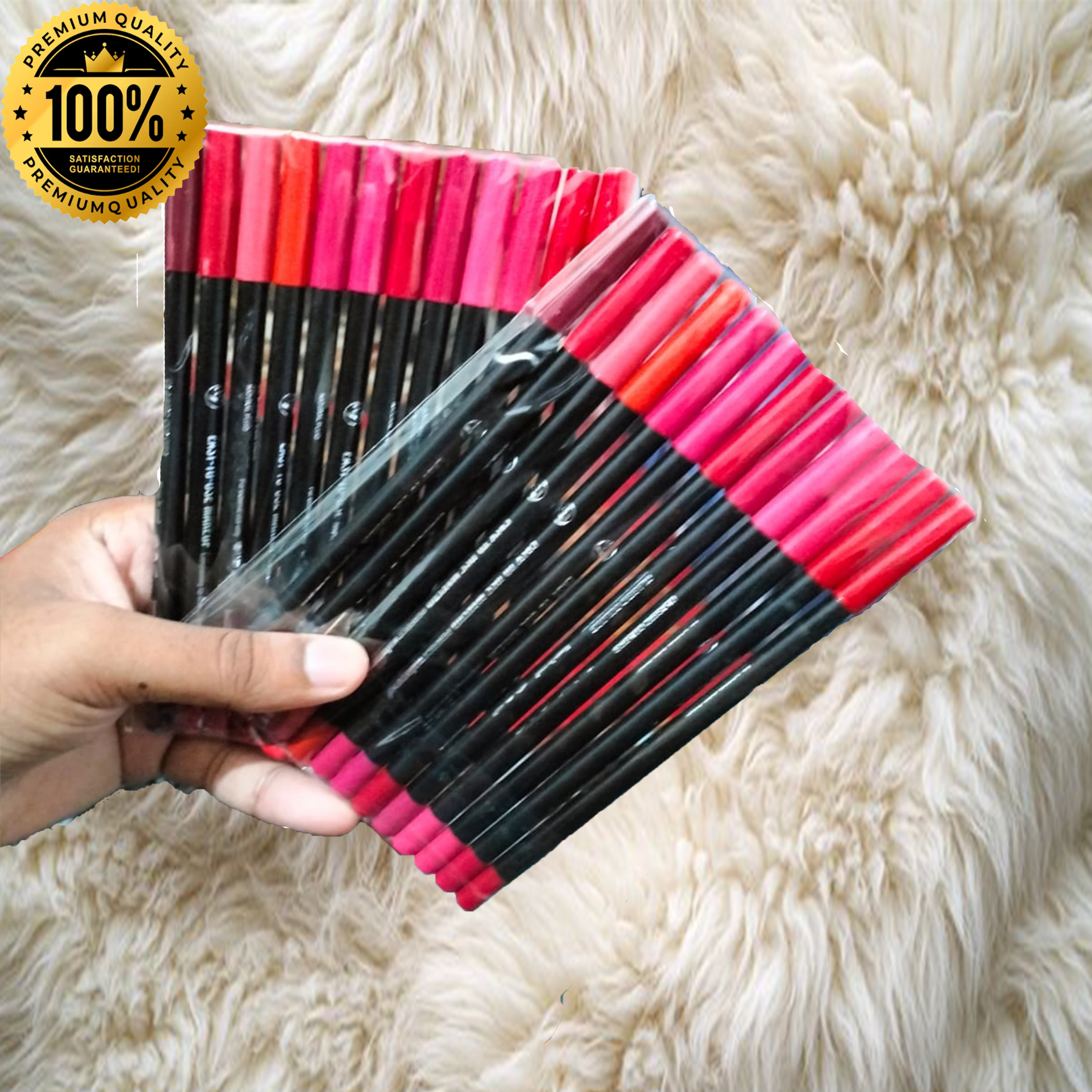 W7 Lip Liner 24h Waterproof & Long Lasting LIpliner Wooden Lipstick ...