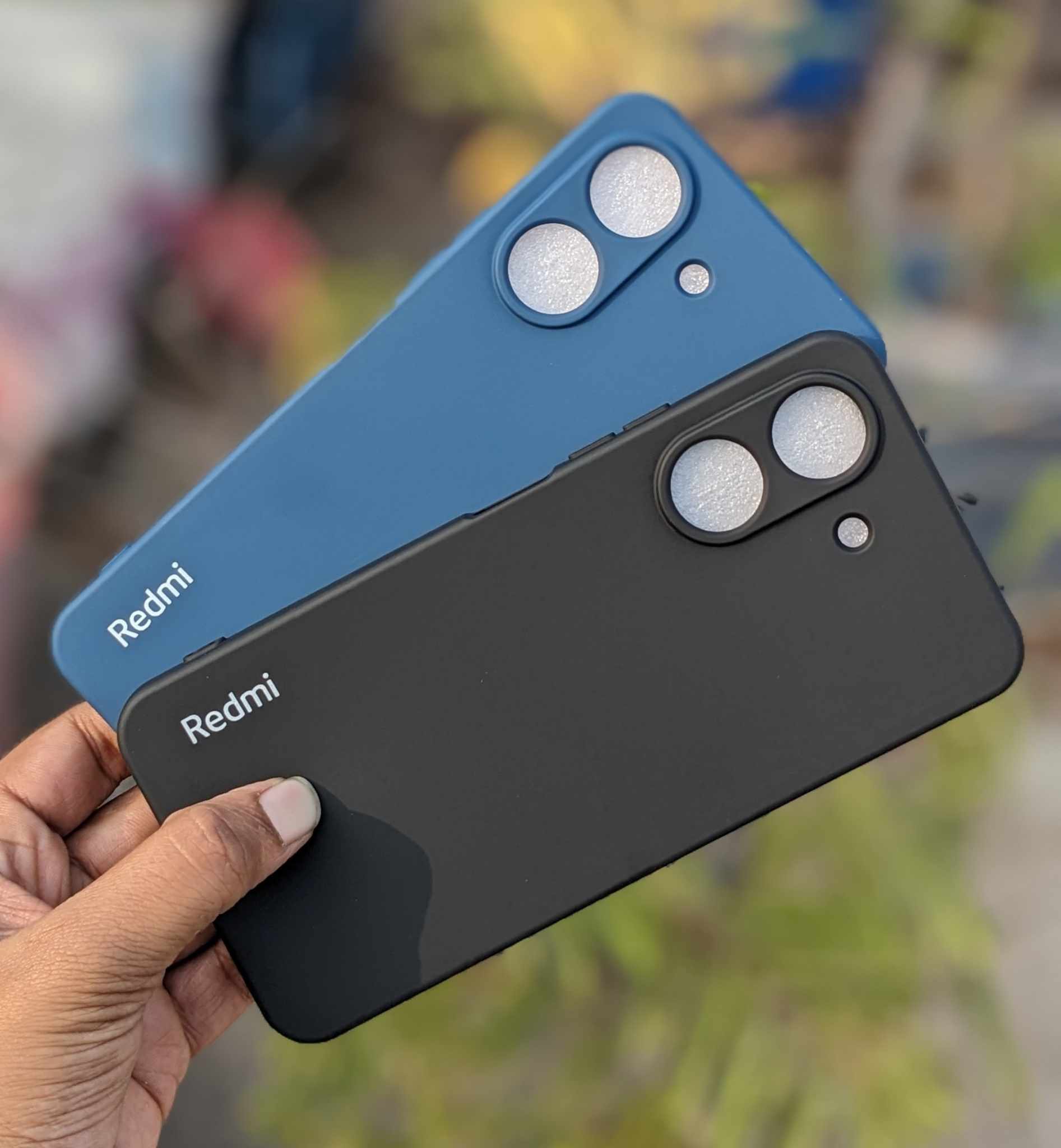 For Redmi 13C Luxury Silicon Protect Back Cover Soft Case | Daraz.com.bd