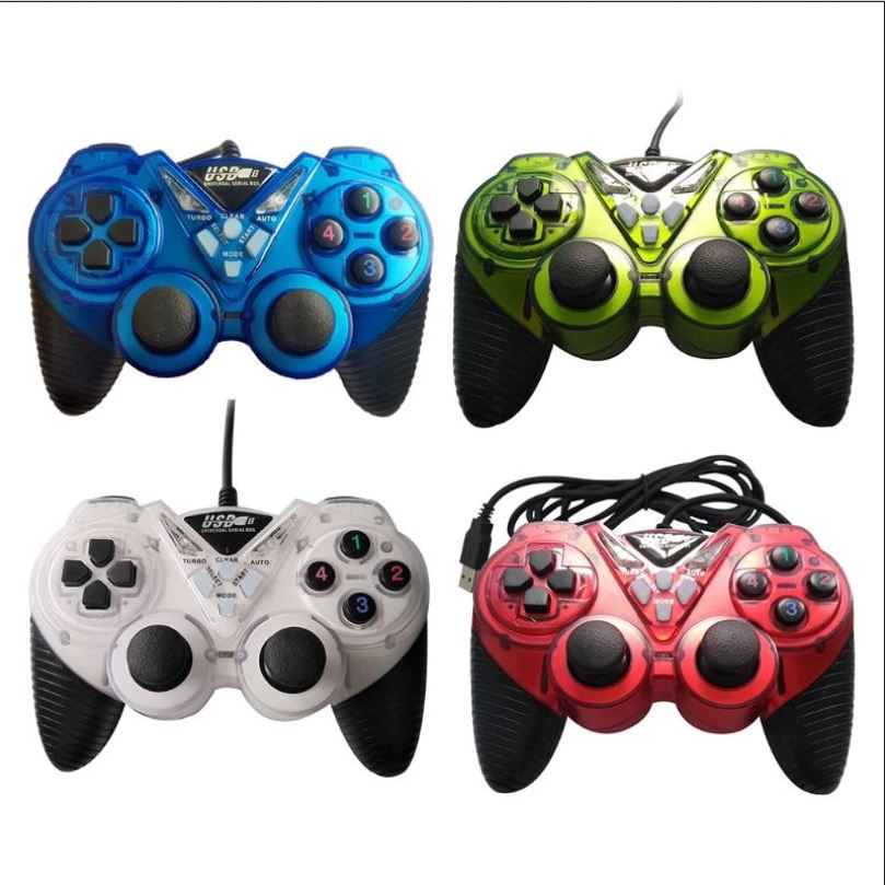 PC USB Gamepad Game Controller Joypad Joystick for Computer Laptop ...