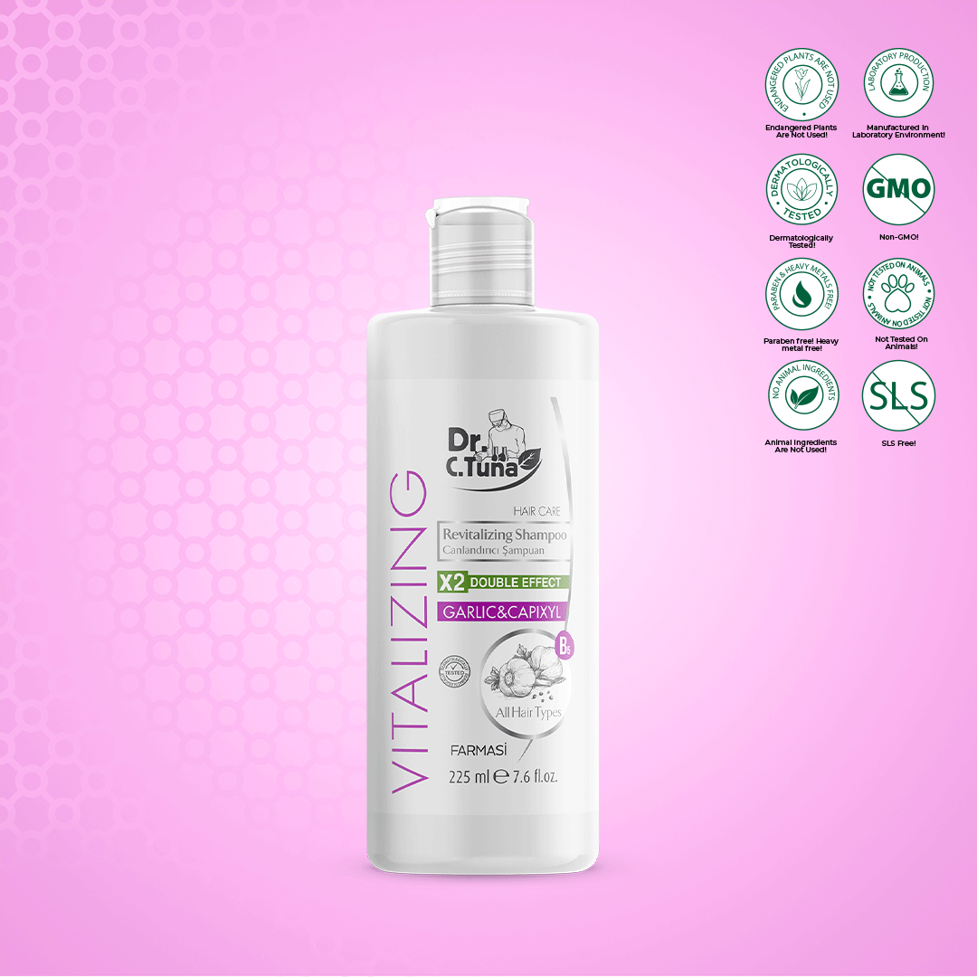 DR. C. TUNA REVITALIZING SHAMPOO GARLIC 225 ML | Daraz.com.bd