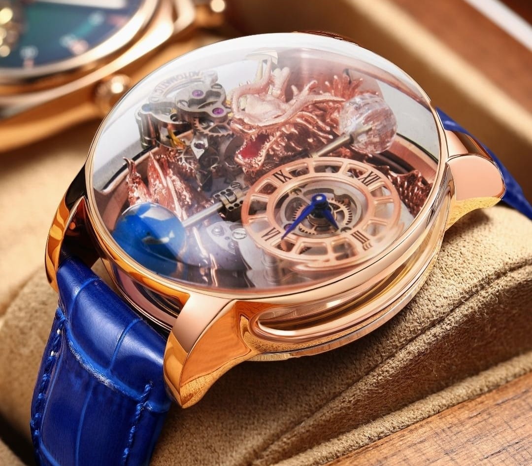 Jacob&Co PINDU Design Mens Watches Diamond TourbillionTop Brand Luxury ...