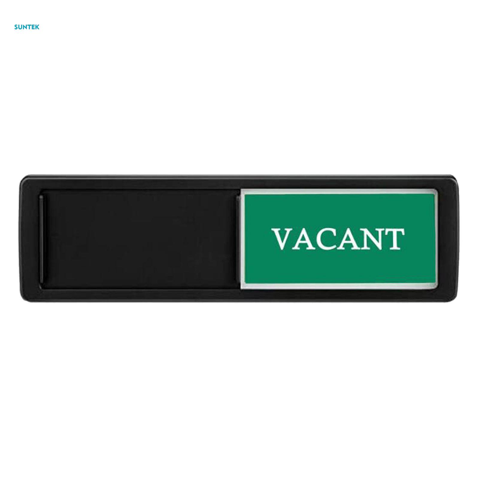 3xAdhesive Office Door Slider Sign Indicator Occupied Black | Daraz.com.bd