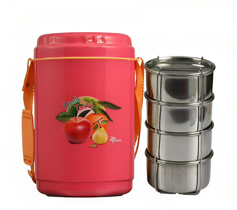 RFL Winner Insulated Food Container 4 Bati Set Carrier 1500ml Premium ...
