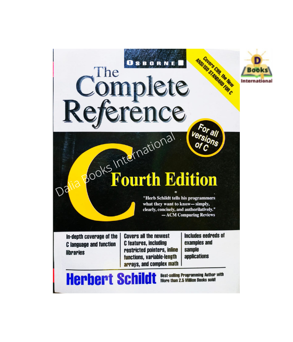 The Complete Reference C by Herbert Schildt | Daraz.com.bd