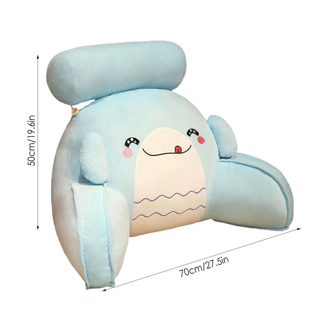 Chair Sofa Cushion Back Pillows For Sitting Up With Arm Reading Bed ...