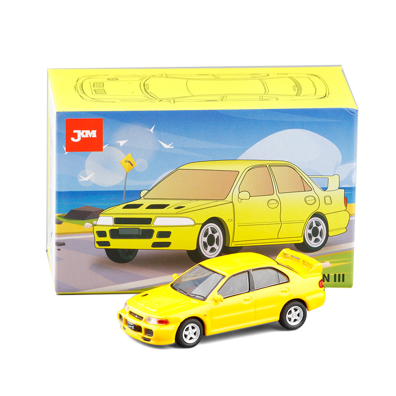 JKM 1:64 Lancer Evo third-generation Die-Cast Vehicles Alloy Model car ...