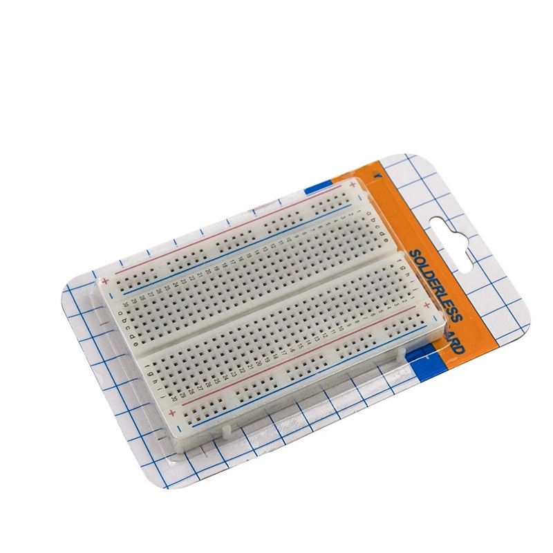 Breadboard Protoboard 400 pin/ties/holes/points solderless mini breadboard Breadboard Kit ...