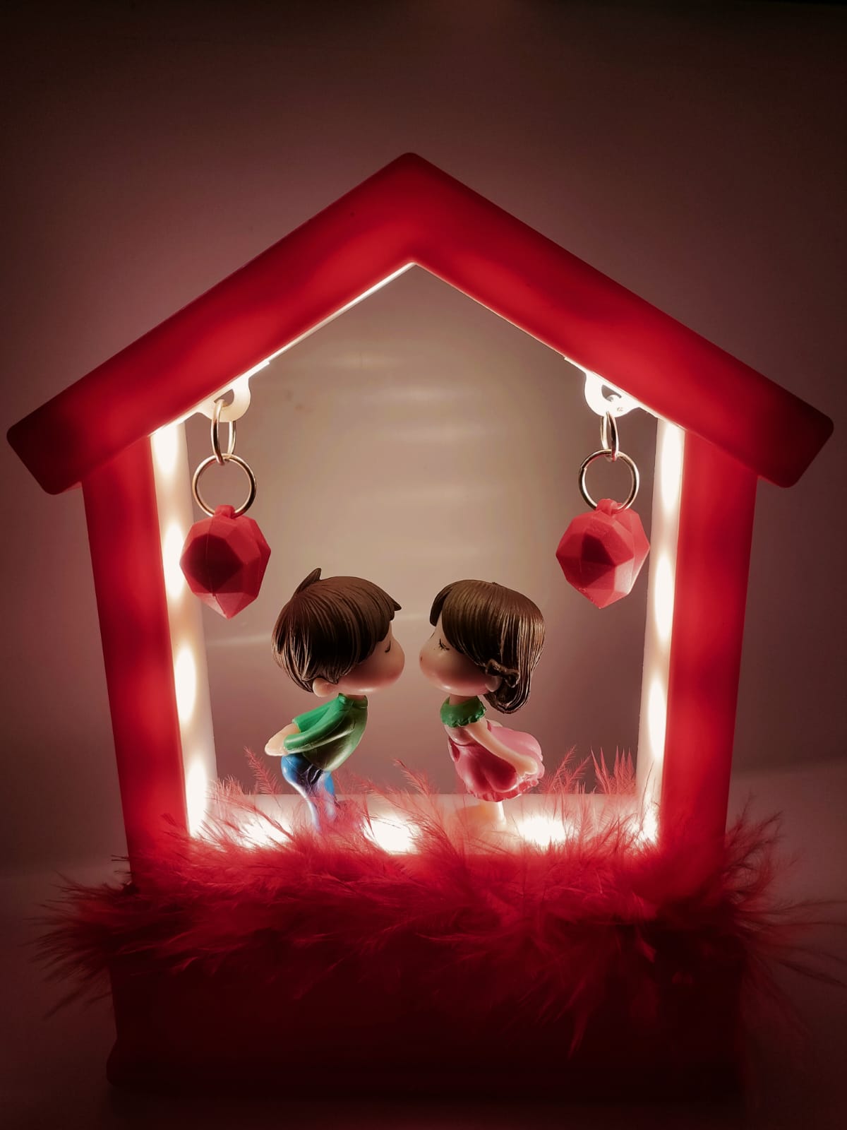 URVI Creation Battery Operated Couple Showpiece Best Valentines Day ...