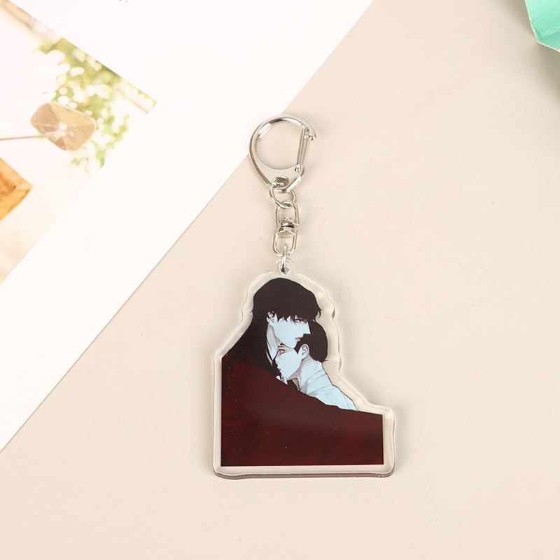 Manhwa The Ghost’s Nocturne Keychain Jaesgin Nok Acrylic Key Chain Man ...