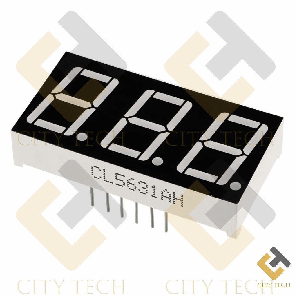 0.56″ 3 Digits 7 Segment Display | Daraz.com.bd