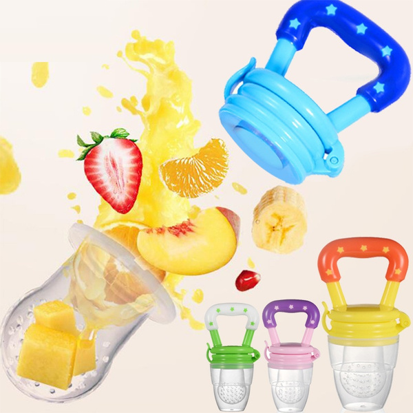 New Baby Food Feeder Soother Teether for Eating Fresh Fruit Vegetables ...