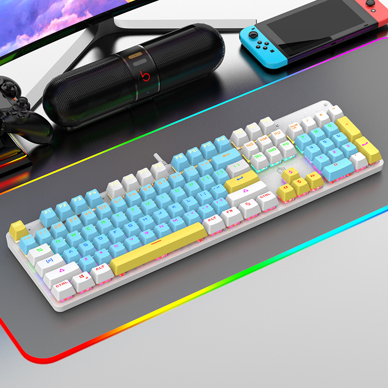Directly for HJK901 wired true mechanical keyboard, luminous multi ...