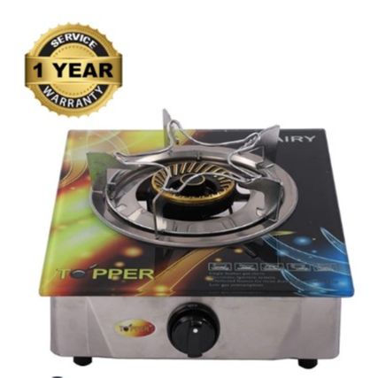 TOPPER Single Glass Auto Gas Stove NG Fairy | Daraz.com.bd