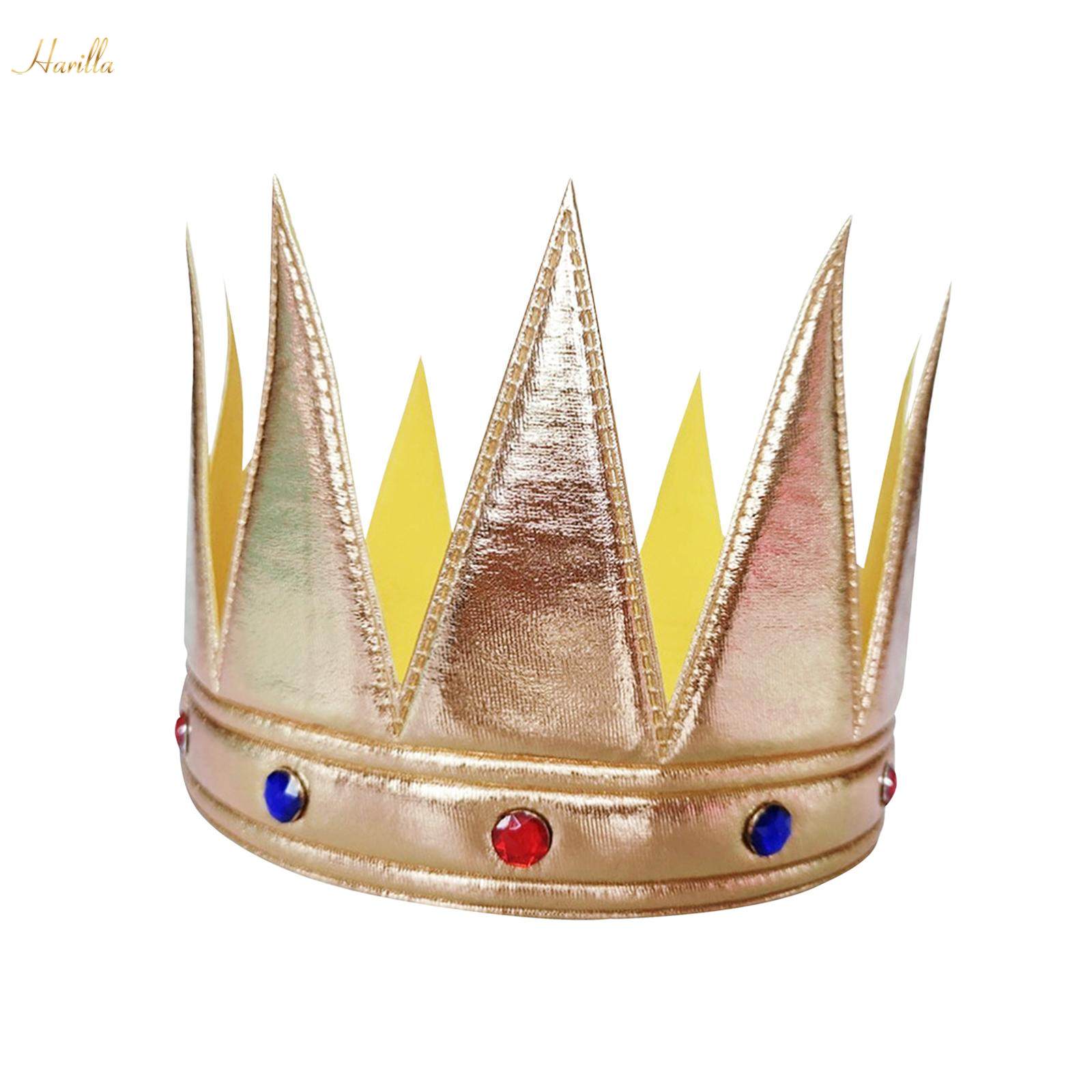 King Crown Novelty Kids Birthday Hat Crown for Boys Girls Celebration ...