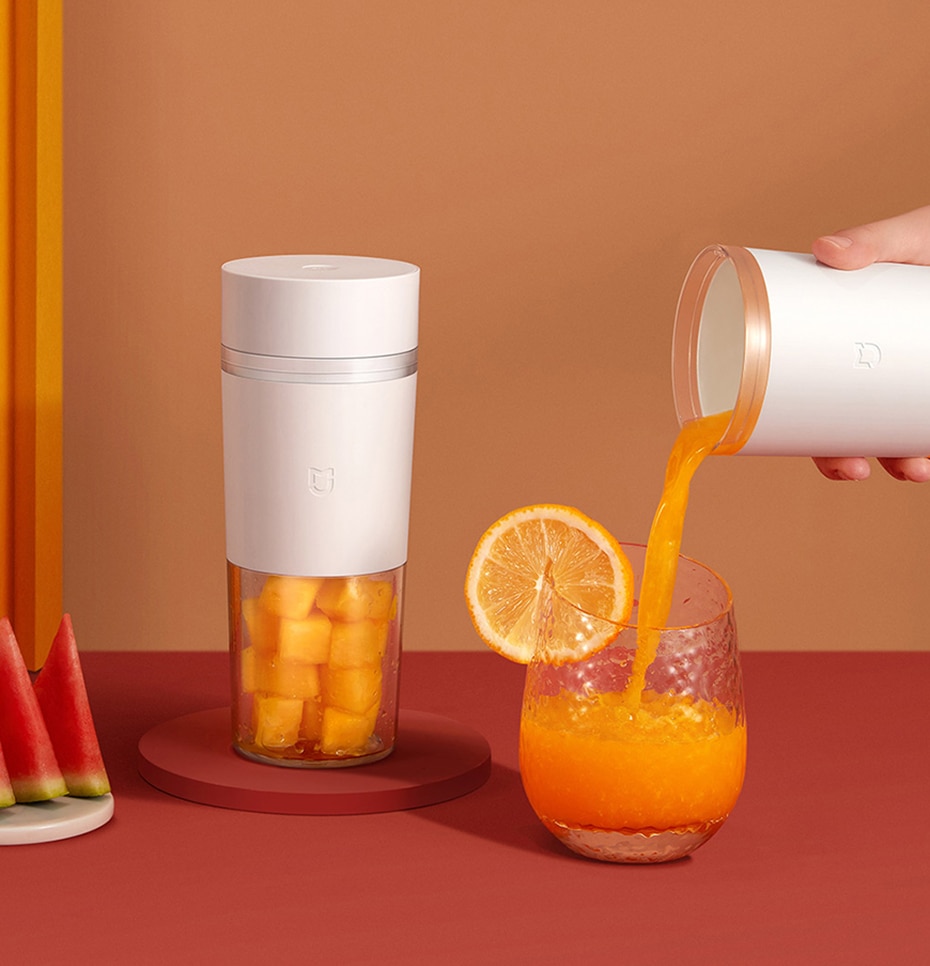 Xiaomi MIJIA Portable Juicer Cup 300ML MJZZB01PL Electric Mini Blender ...