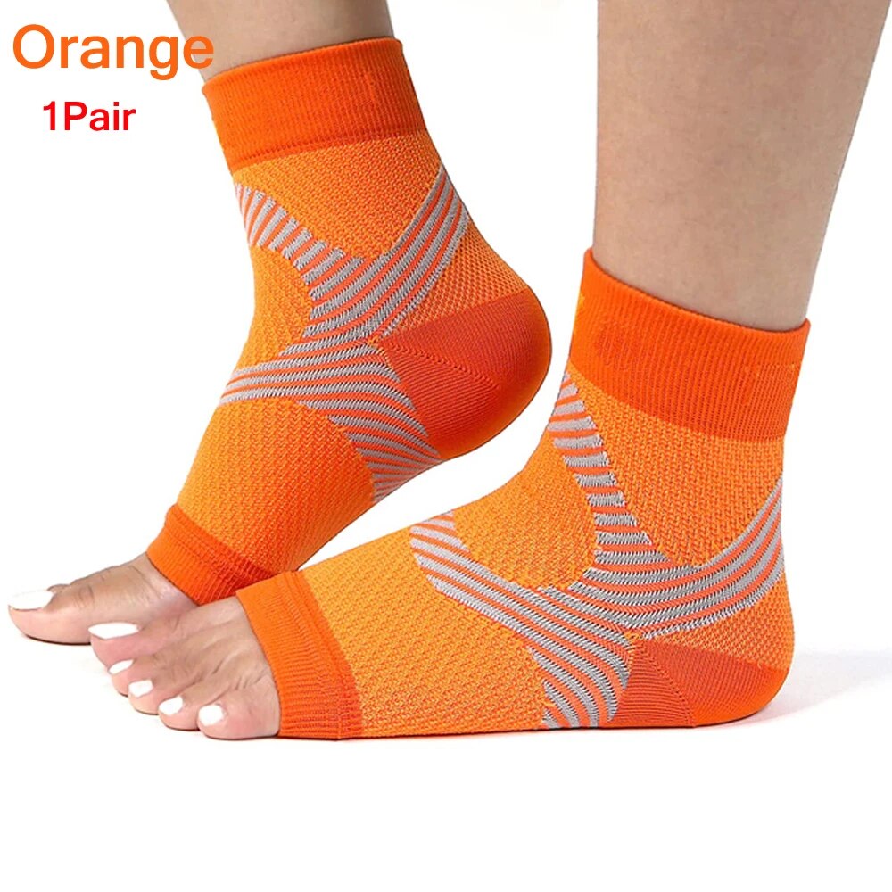 GOMOREON 1Pair Ankle Brace Plantar Fasciitis Socks Women Socks for ...