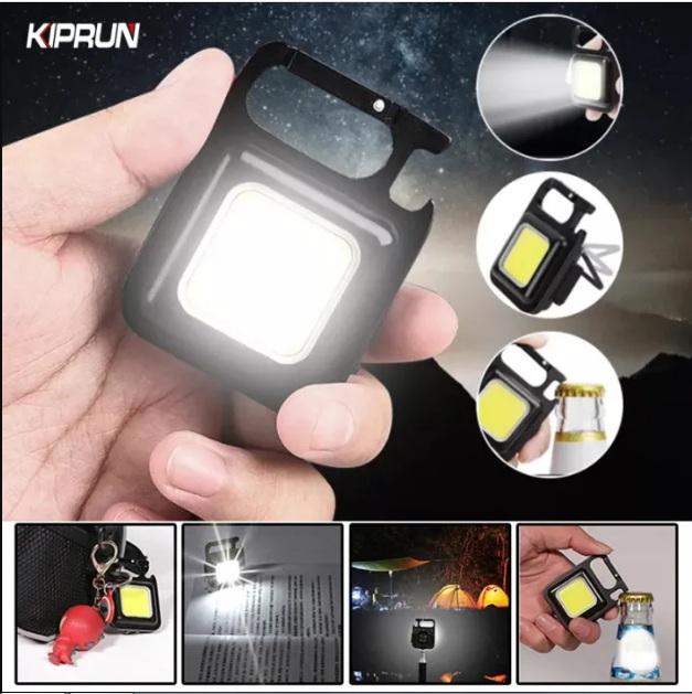 Multifunction Keychain LED Light with Bottle Opener, Magnetic Base ...