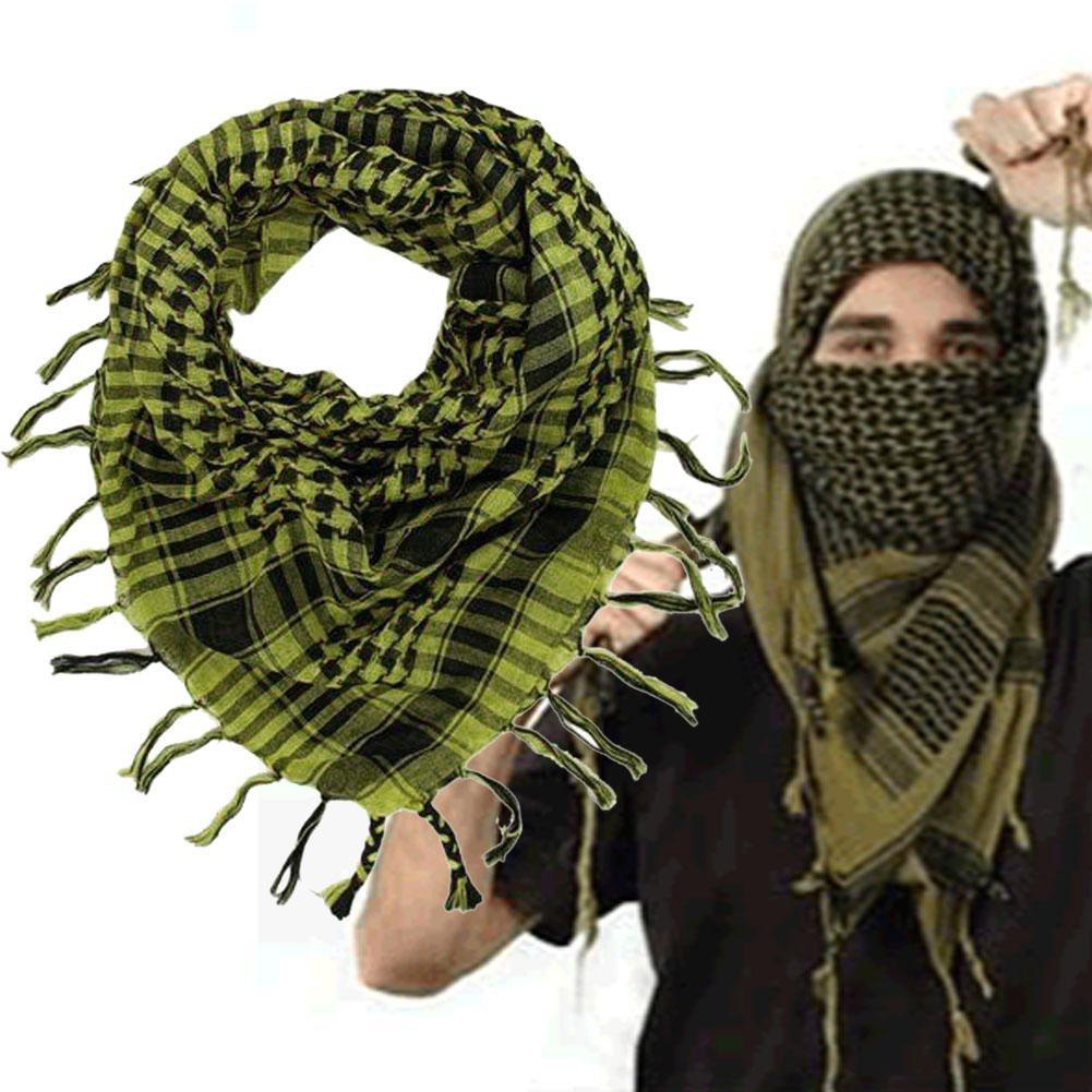 ?ALLGOOD?Arab Shemagh Keffiyeh Tactical Palestine Scarf Shawl Kafiya ...