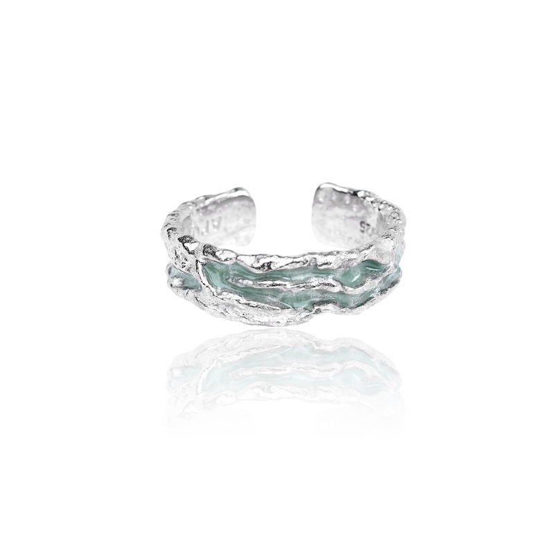 1PC Sterling New Ring Girls Retro Fashion Elegant Party Rings Couple ...