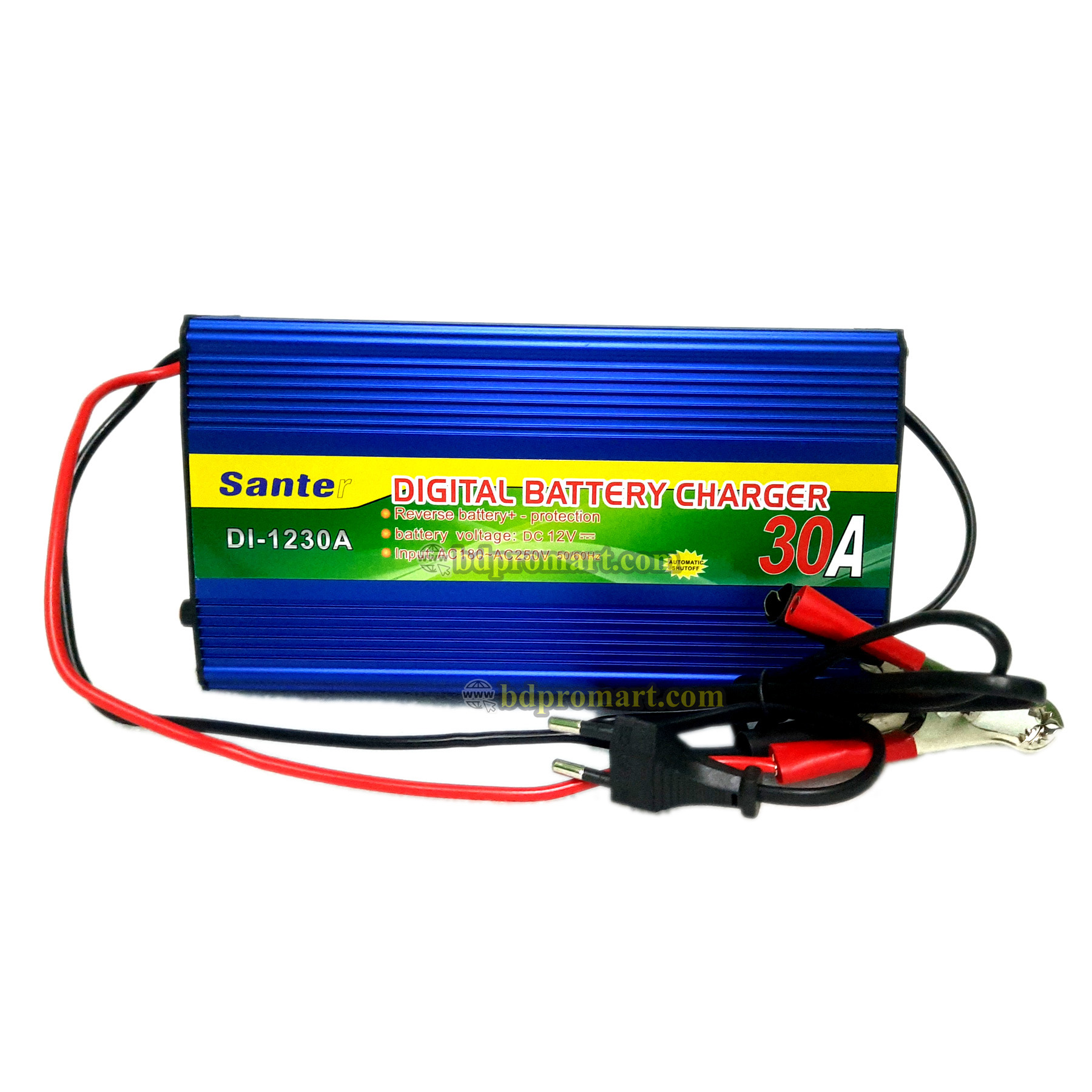 30A 12v Digital Battery Charger - 30A Automatic Digital Battery Charger ...