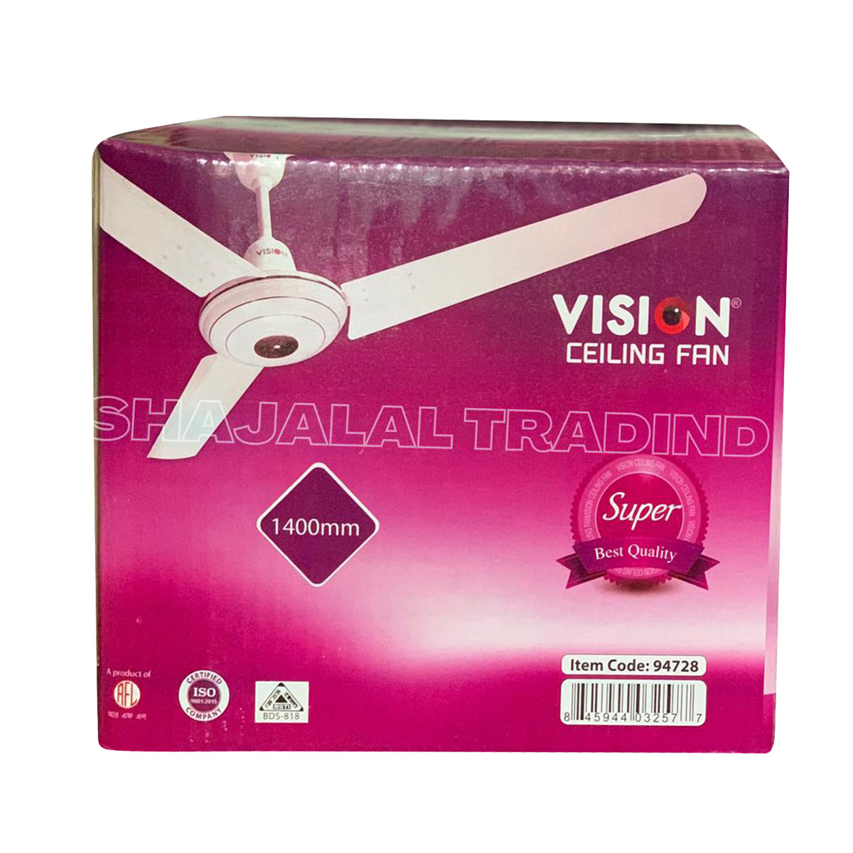 VISION Ceiling Fan 56 inch Ivory | Daraz.com.bd