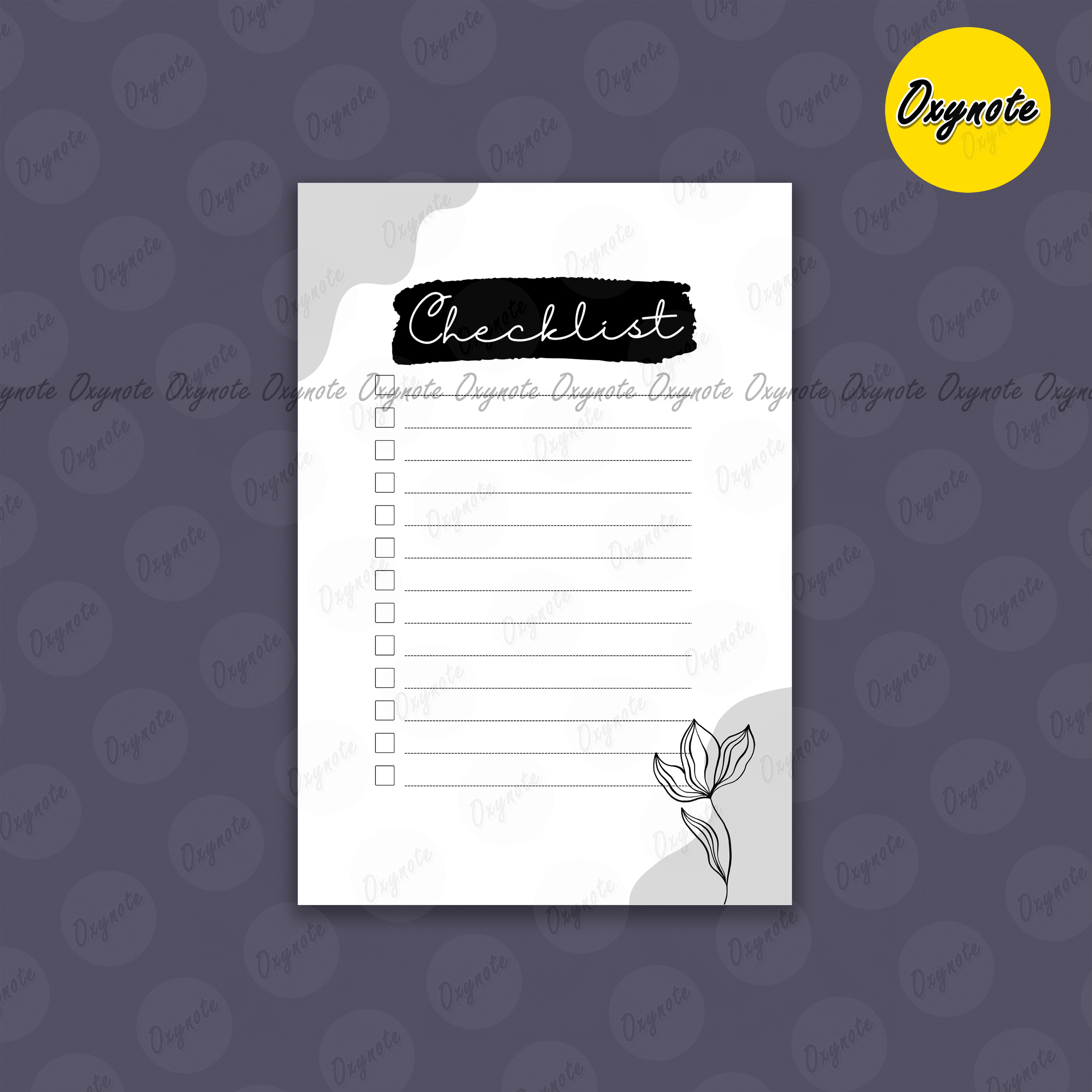Checklist / Wishlist / List / Grocery & Shopping List (Mini Size) by ...