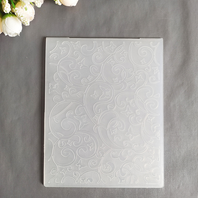 29 Models Embossing Folder Transparent Embossing Plastic Plates Design ...