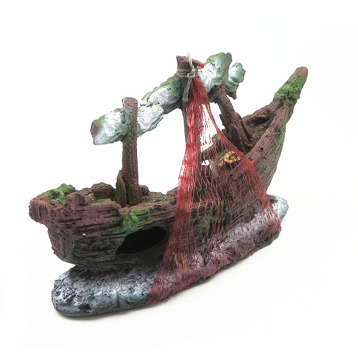 Fish Tank Decorations Sunken Ships