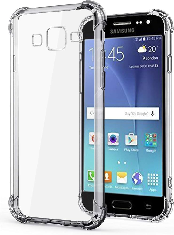 For Samsung Galaxy J3 2015 / J3 2016 Transparent Bumper Case - Clear ...