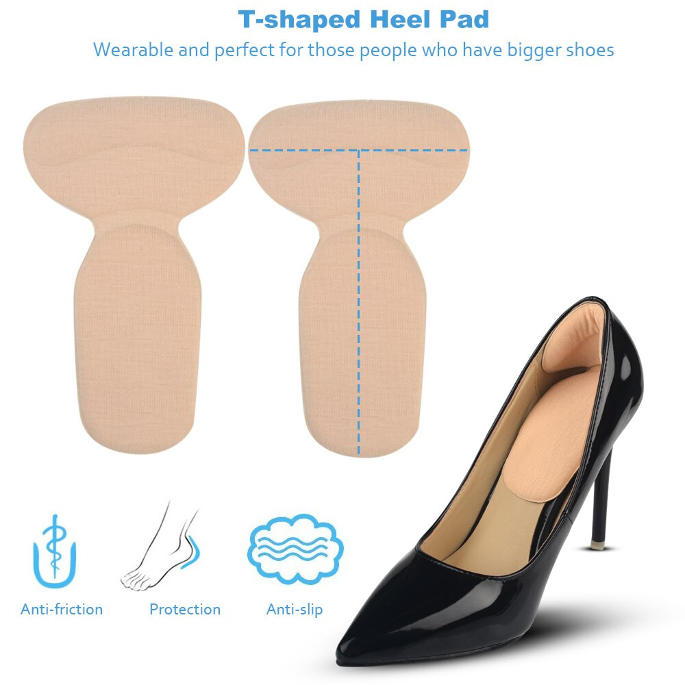 1 Pair Comfortable Insole Pad Inserts Heel Post Back Breathable Anti ...