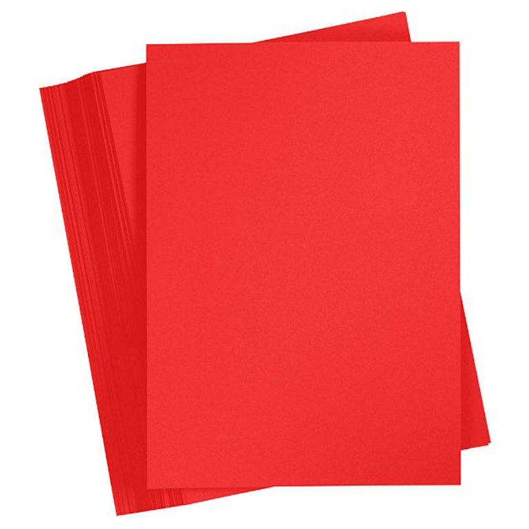 Color Paper A4 for Craft, Art & Photocopy - 100/20 Sheets. 10 Colour ...