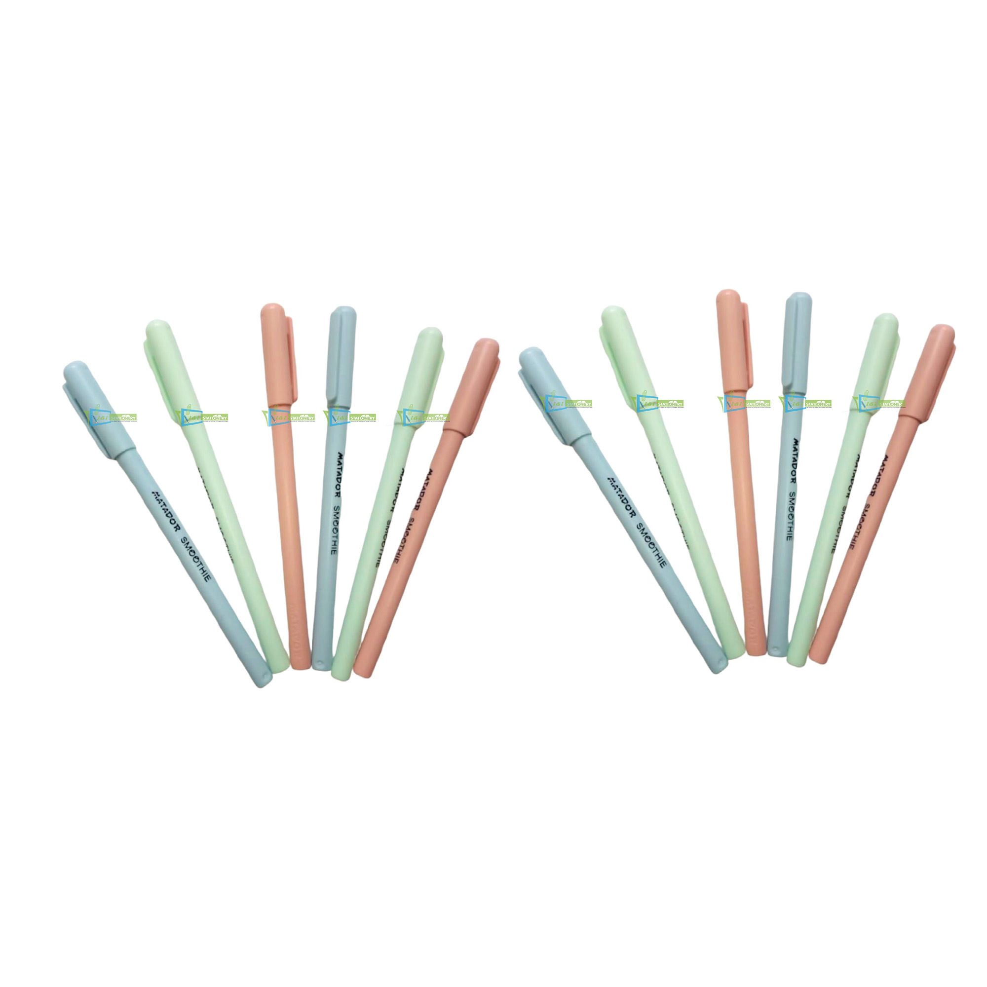 MATADOR Smoothie Premium Ball pen with Oil Gel Black Ink 0.7 mm Pack of ...