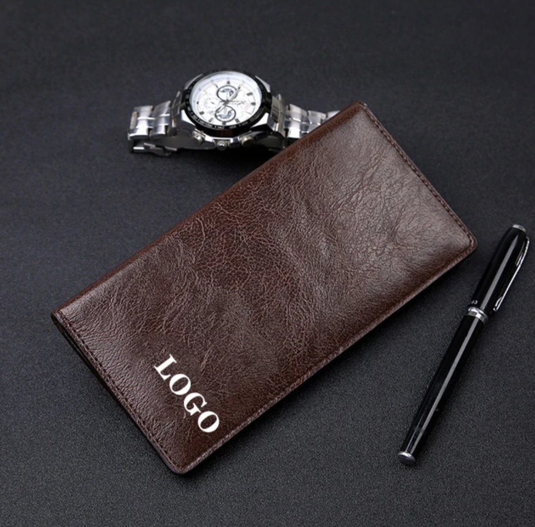 Black High quality Leather Long Wallet For Men | Daraz.com.bd