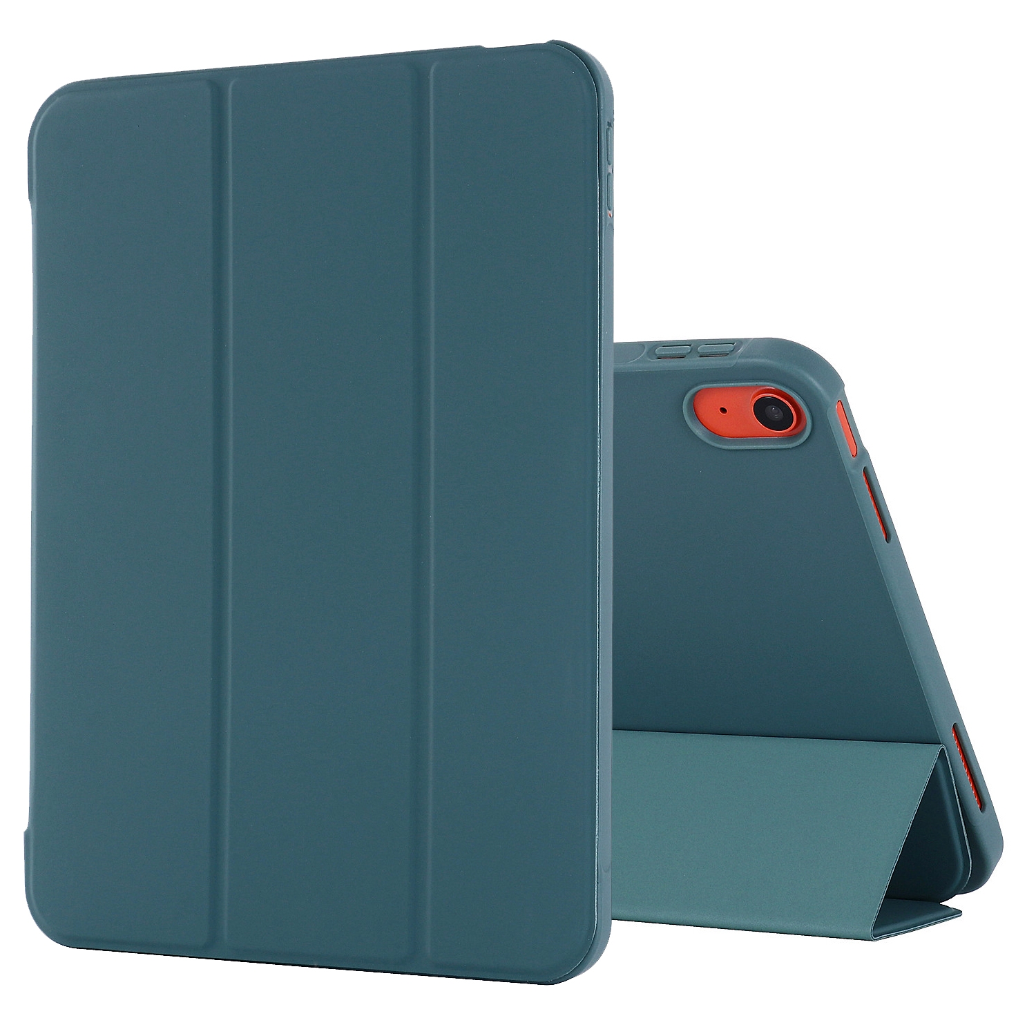 For iPad 10th Gen 10.9 2022 Tri-fold Holder Tablet Leather Case | Daraz ...