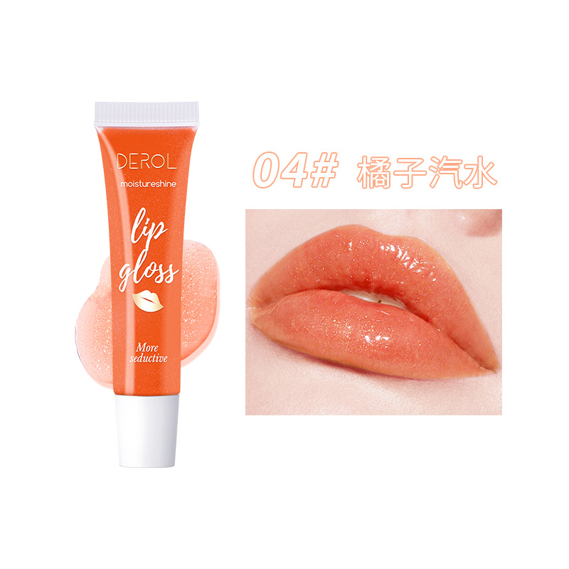 Derol Water Gloss Lip Gloss Colored Lip Balm Moisturizing Moisturizing ...