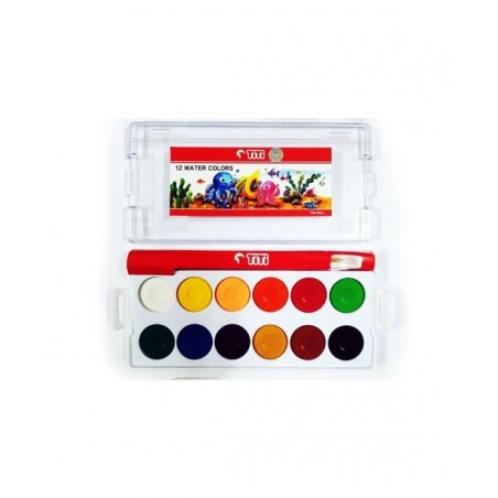 Titi Water Colors Cake set 12 Colors | Daraz.com.bd