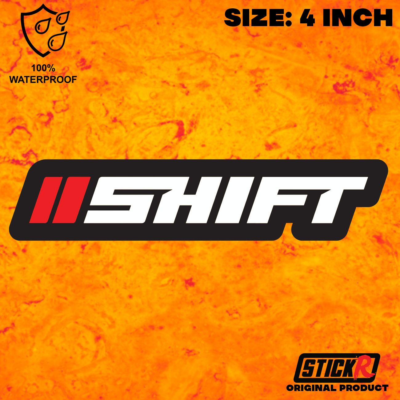 Plastic Bike Sticker - Multicolor | Daraz.com.bd