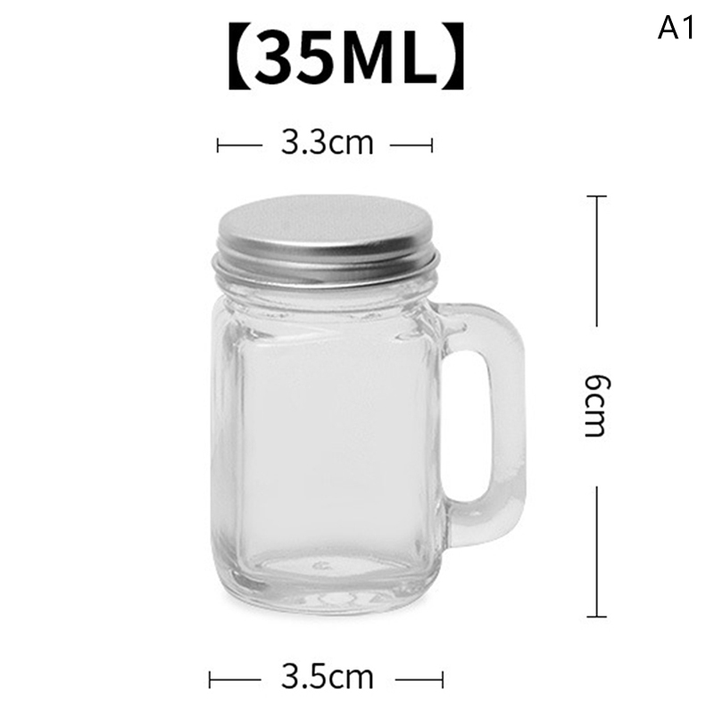 Picnic Spice Glass Bottle Small Sample Wine Glass Tasting Container ...