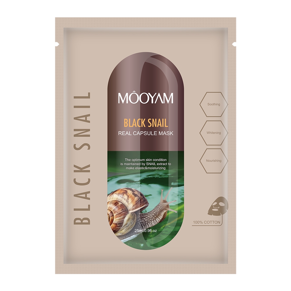 Facial Mask MOOYAM Real Capsule Hydrating Moisturizing Anti-Aging ...
