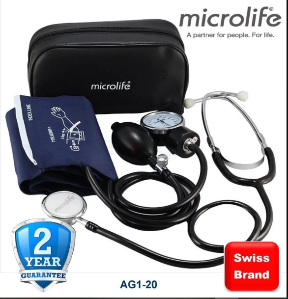 Microlife BP AG1-20 Blood Pressure Machine Manual / Analogue with ...