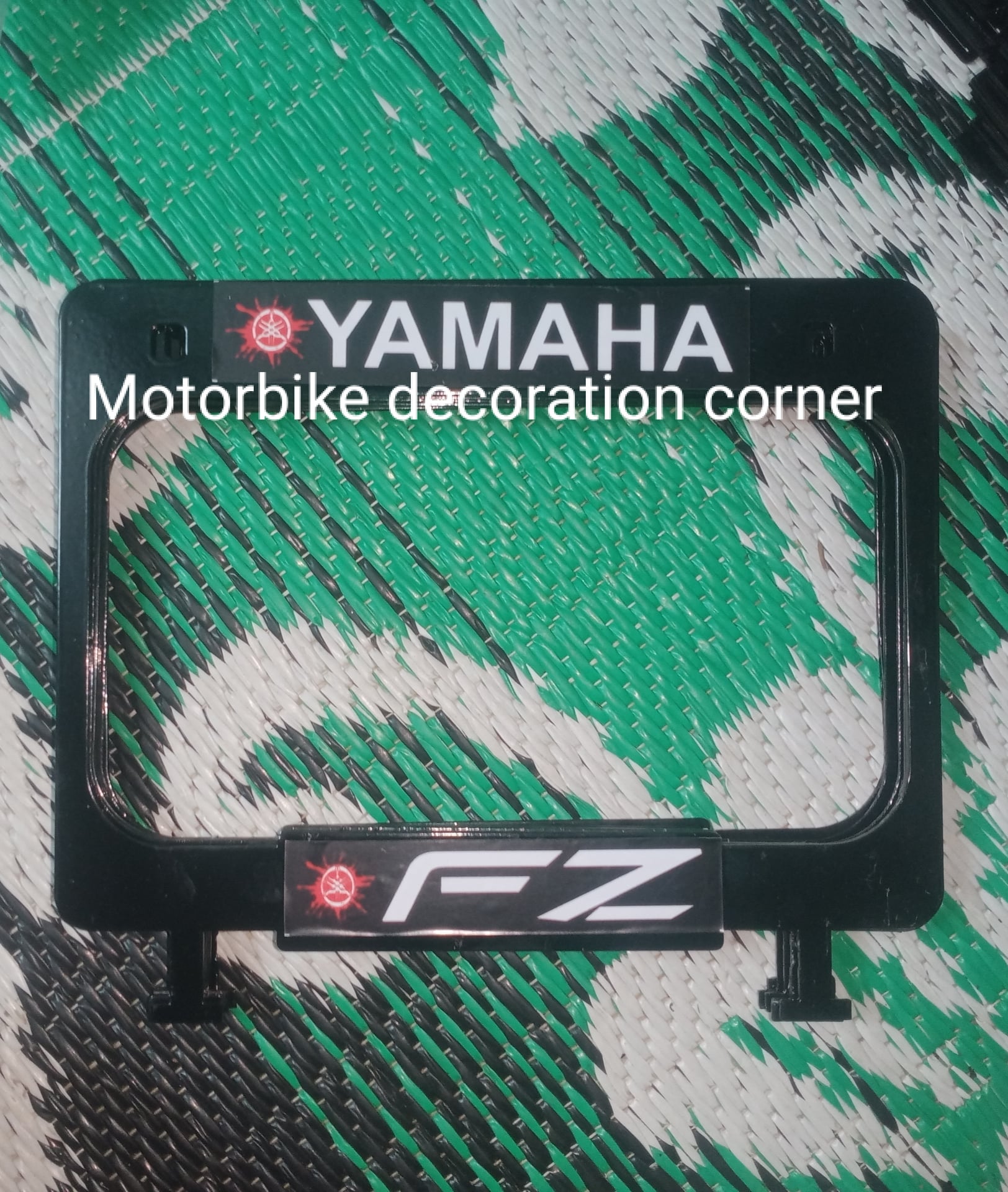 Yamaha FZ Bike Number Plate/License Plate Frame Or Holder | Daraz.com.bd